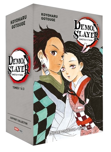 Demon Slayer Tomes 1 à 3. Coffret en 3 volumes - Koyoharu Gotouge ...