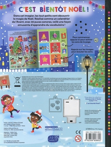 C'est bientôt Noël ! de L'atelier Cloro - Album - Livre - Decitre