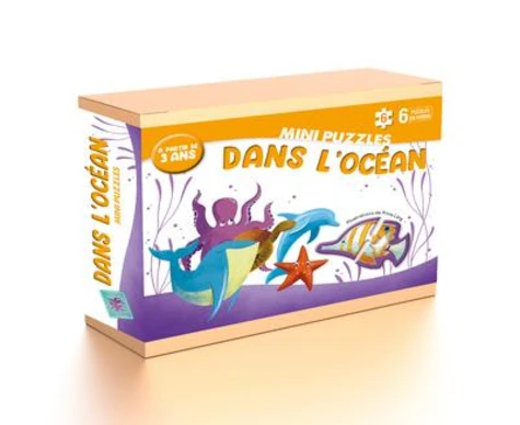 Mini puzzles - Dans l'océan de Anna Láng - Decitre