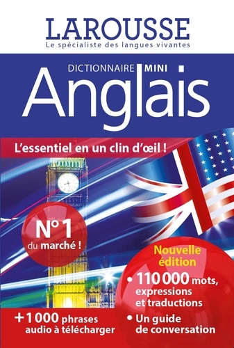 Dictionnaire mini anglais de Larousse - Grand Format - Livre - Decitre