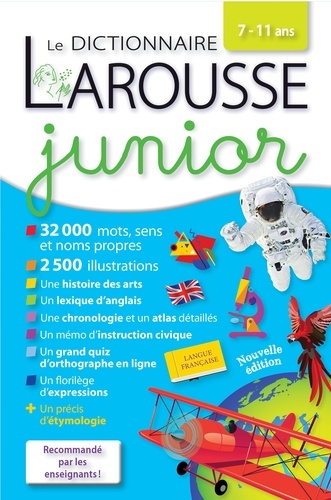 Le dictionnaire Larousse junior - 7-11 ans de Larousse - Grand Format ...