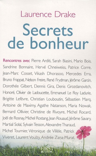 Secrets de bonheur de Laurence Drake - Livre - Occasion - Decitre