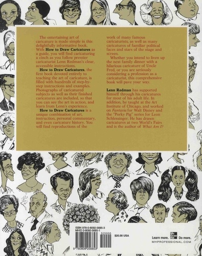 How To Draw Caricatures de Lenn Redman - Grand Format - Livre - Decitre