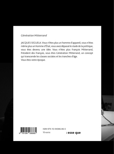 Génération Mitterrand - Huit rois (nos... de Léo Cohen-Paperman - Grand ...