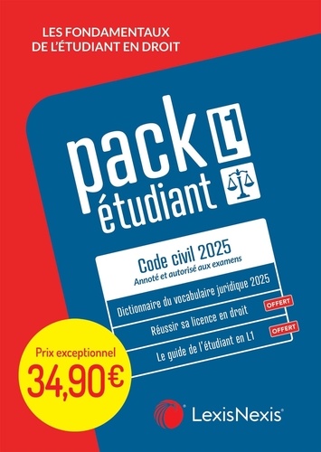 Pack étudiant Code civil de Lexisnexis - Grand Format - Livre - Decitre