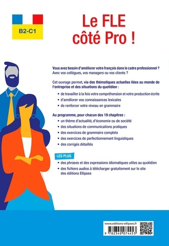 Le FLE côté Pro ! B2-C1 - Améliorer sa... de Lily Chaar - Grand Format ...