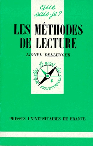 Les méthodes de lecture de Lionel Bellenger - Poche - Livre - Decitre