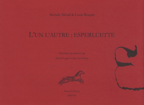 L'un l'autre : esperluette de Louis Roquin - Livre - Decitre