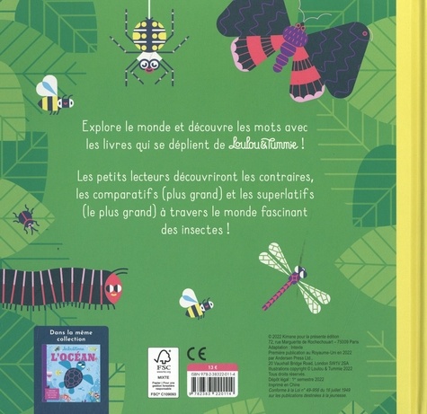 Les insectes - Explore le monde et découvre les... de Loulou & Tummie ...