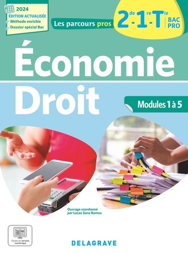Economie Droit 2de, 1re, Tle Bac Pro - Module 1... de Lucas Sanz Ramos - Grand Format - Livre ...