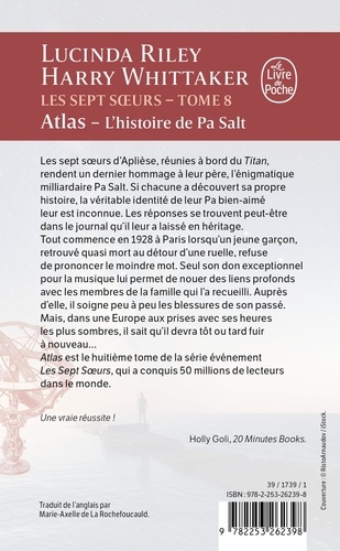 Les sept soeurs Tome 8. Atlas - L'Histoire de Pa... - Lucinda Riley ...