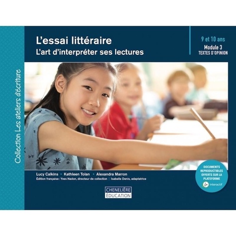 L'essai littéraire - L'art d'interpréter ses... de Lucy Calkins - Grand ...