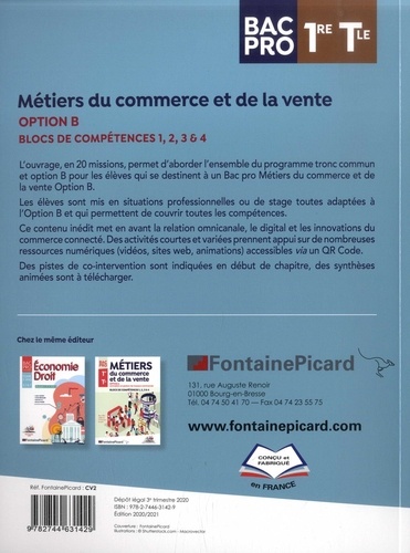 Blocs de compétences 1, 2, 3 & 4 Bac Pro 1re Tle... de M.-L. Bois - Grand Format - Livre - Decitre