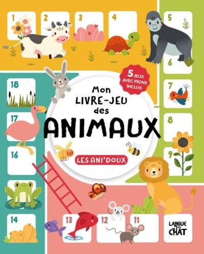 Mon livre-jeu des animaux - 5 jeux avec pions... de Mad Pillow - Album ...