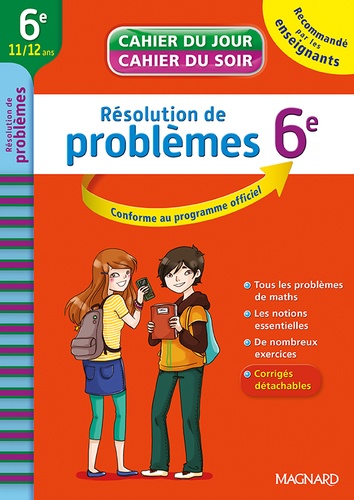 Résolution de problèmes 6e de Magnard - Livre - Decitre