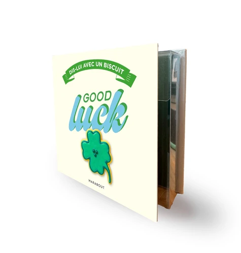 Dis-lui avec un biscuit Good luck de Sandra Mahut - Decitre