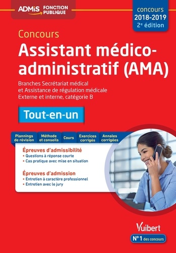 Concours Assistant médico-administratif (AMA) -... de Mandi Gueguen - Grand Format - Livre - Decitre