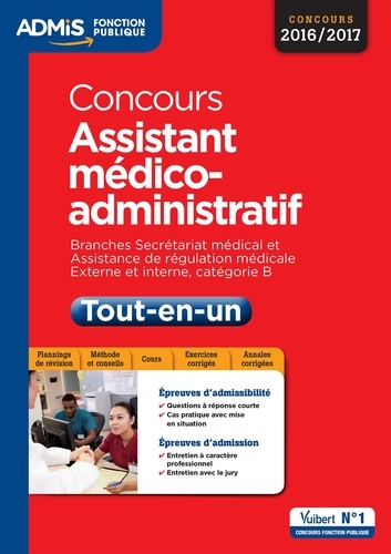 Concours Assistant médico-administratif Tout-en-un de Mandi Gueguen - Grand Format - Livre - Decitre