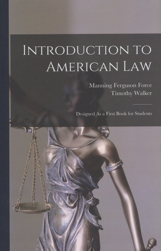 Introduction to American Law - Designed As a... de Manning Ferguson ...