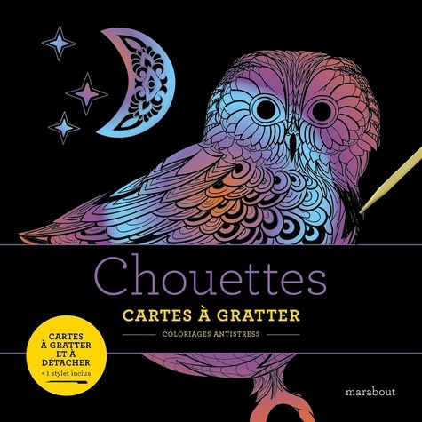 Chouettes - + 1 stylet inclus de Marabout - Album - Livre - Decitre