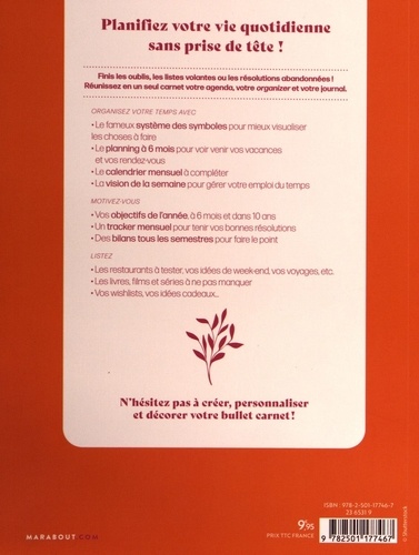 Mon Bullet carnet - Avec plus de 100 stickers... de Marabout - Grand ...