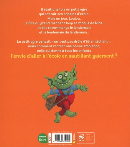 Le Petit Ogre veut la paix à l'école de Marie-Agnès Gaudrat - Album ...
