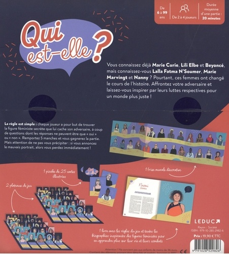 Qui est-elle ? - 25 portraits de femmes qui ont... de Marie Bongars ...