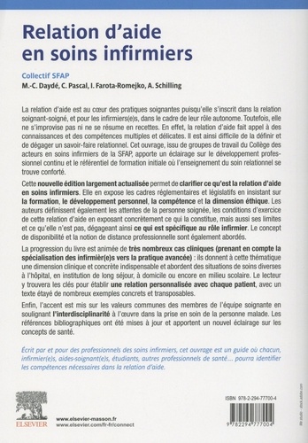 Relation d'aide en soins infirmiers de Marie-Claude Daydé - Grand ...