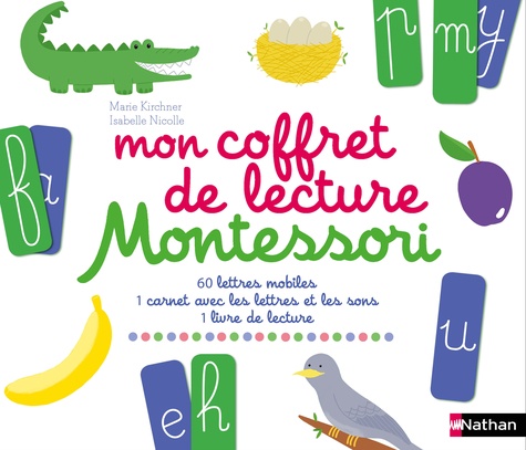 Mon coffret de lecture Montessori - 60 lettres... de Marie Kirchner ...