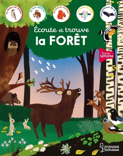 Ecoute et trouve - La forêt de Marie Paruit - Livre - Decitre