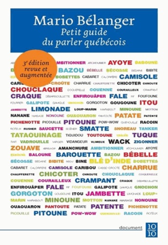 Petit guide du parler québécois de Mario Bélanger - Poche - Livre - Decitre