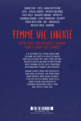 Femme, vie, liberté - Marjane Satrapi - Livres - Furet du Nord