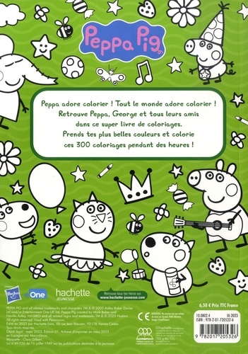 Peppa Pig 300 colos de Mark Baker - Album - Livre - Decitre