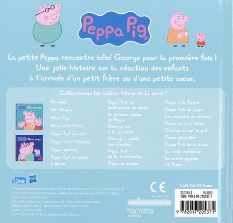 Peppa Pig . Peppa a un petit frère de Mark Baker - Album - Livre - Decitre