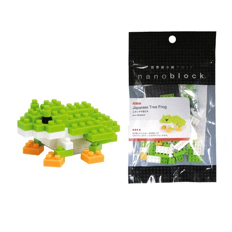 MINI SERIES NANOBLOCK JAPANESE TREE FROG, MARK'S EUROPE - Papeterie ...