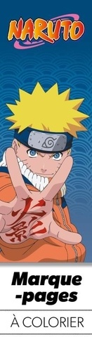 Marque-pages à colorier Naruto Vol. 1 (Bleu) de Naruto - Livre - Decitre