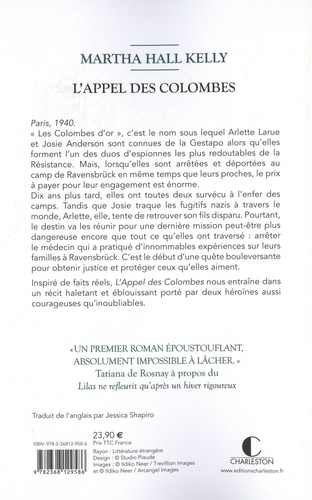 L'appel des colombes de Martha Hall Kelly - Grand Format - Livre - Decitre
