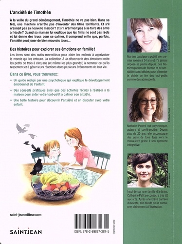 L'anxiété de Timothée de Martine Latulippe - Album - Livre - Decitre