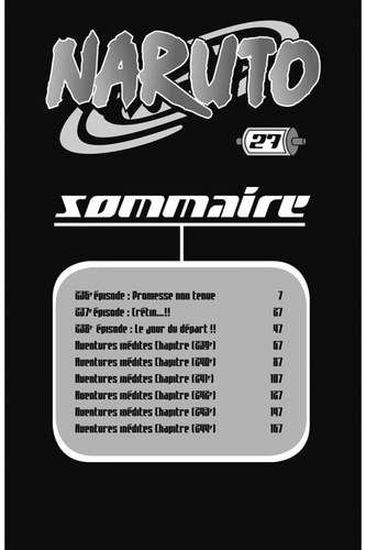 Naruto Tome 27. de Masashi Kishimoto - Livre - Decitre