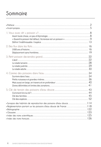 Cahier d'identification des poissons d'eau douce... de Mathieu Derouch - Grand Format - Livre ...