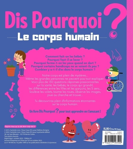 Le corps humain - Mathilde Paris - Livres - Furet du Nord