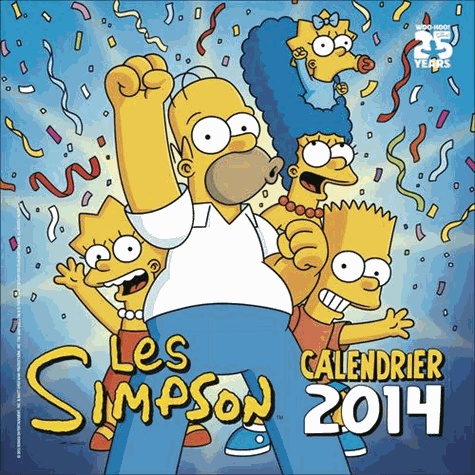 Calendrier Simpson 2014 de Matt Groening - Album - Livre - Decitre