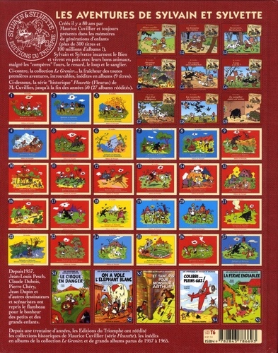Les aventures de Sylvain et Sylvette Tome 5. La... de Maurice Cuvillier ...