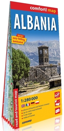 Albania - 1/280 000 de Express Map - Livre - Decitre