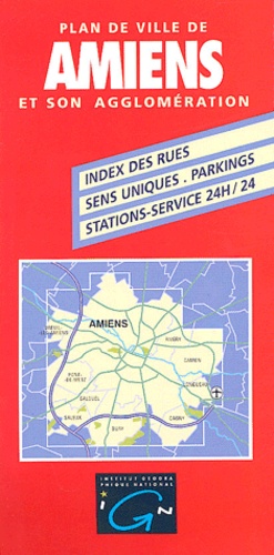 Plan de ville de Amiens et son agglomération - IGN - Livres - Furet du Nord