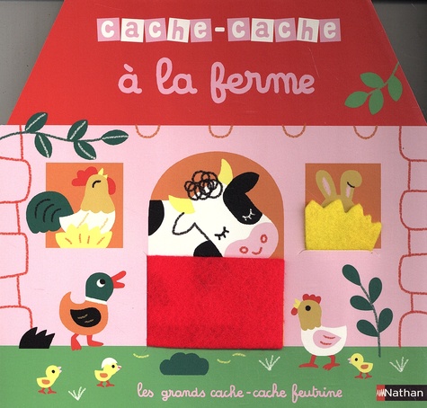Cache-cache à la ferme de Mélisande Luthringer - Album - Livre - Decitre