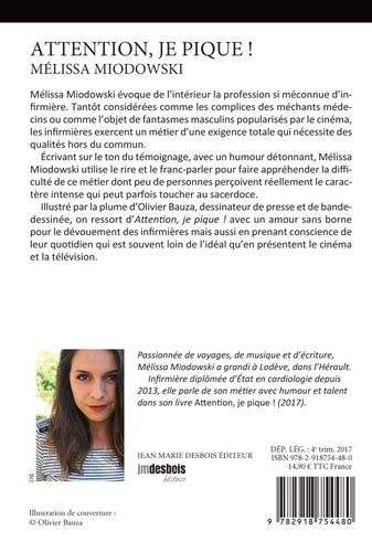 Attention, je pique ! de Mélissa Miodowski - Grand Format - Livre - Decitre