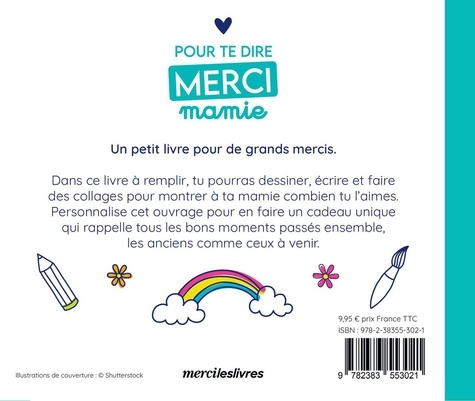 Pour te dire merci mamie de Merci les livres - Album - Livre - Decitre