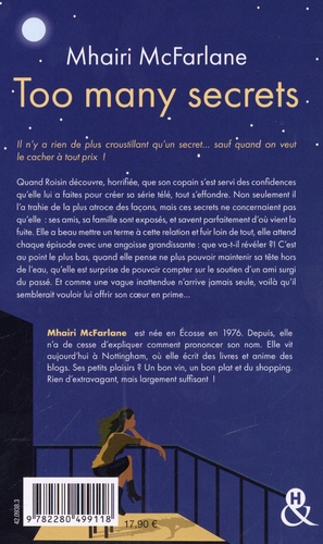 Too Many Secrets de Mhairi McFarlane - Grand Format - Livre - Decitre