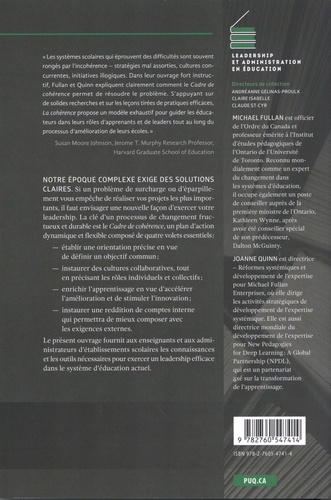 La cohérence - Mettre en action les moteurs... de Michael Fullan ...